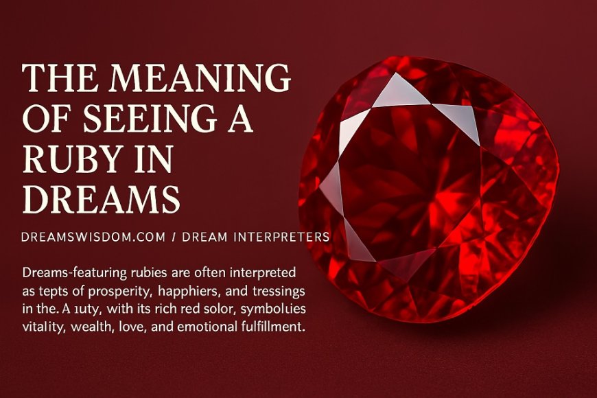 The Meaning of Seeing a Ruby in Dreams: Insights and Interpretations ...
